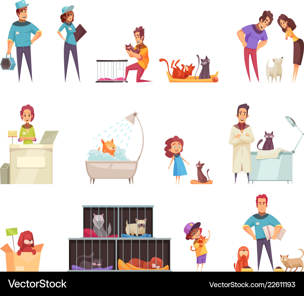 Animal Care Icons - Pets & Support Royalty Free Vector