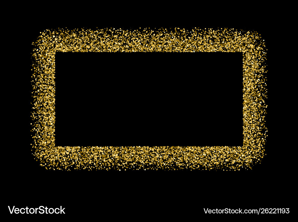 Gold glitter texture Royalty Free Vector Image