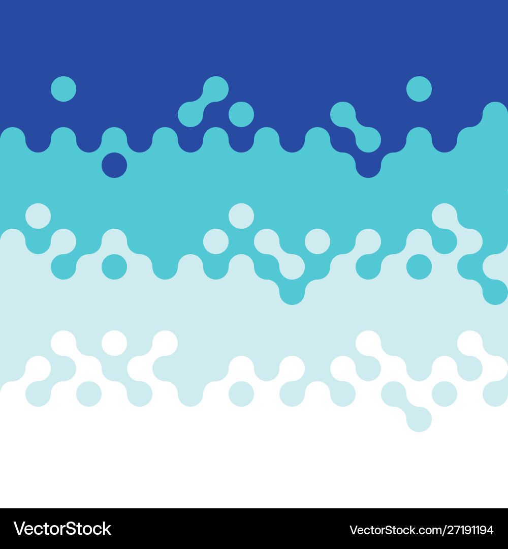 Abstract Blue Wave Pattern Royalty Free Vector Image