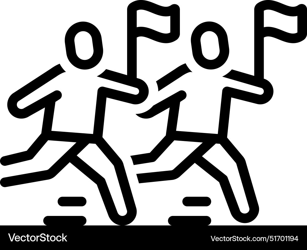 Race Royalty Free Vector Image - VectorStock