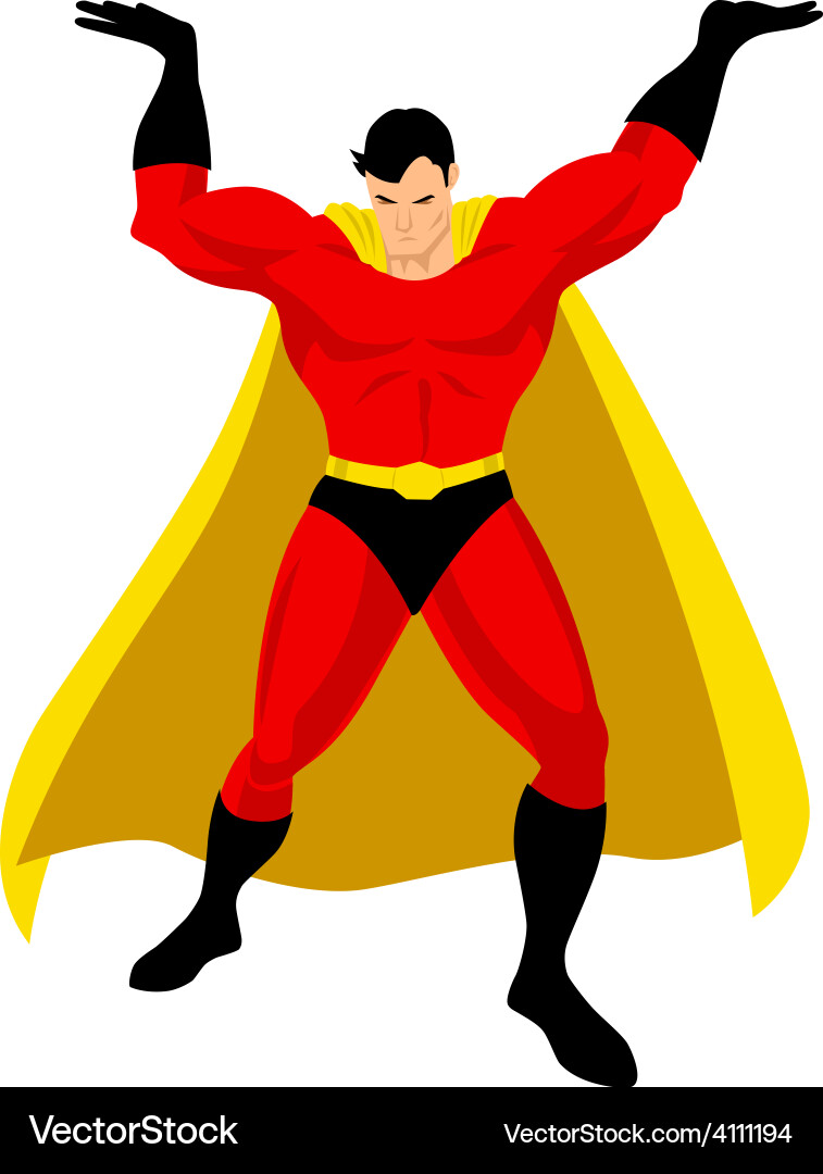 Superhero Royalty Free Vector Image - VectorStock
