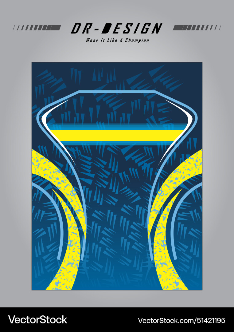 Creative sublimation design Royalty Free Vector Image