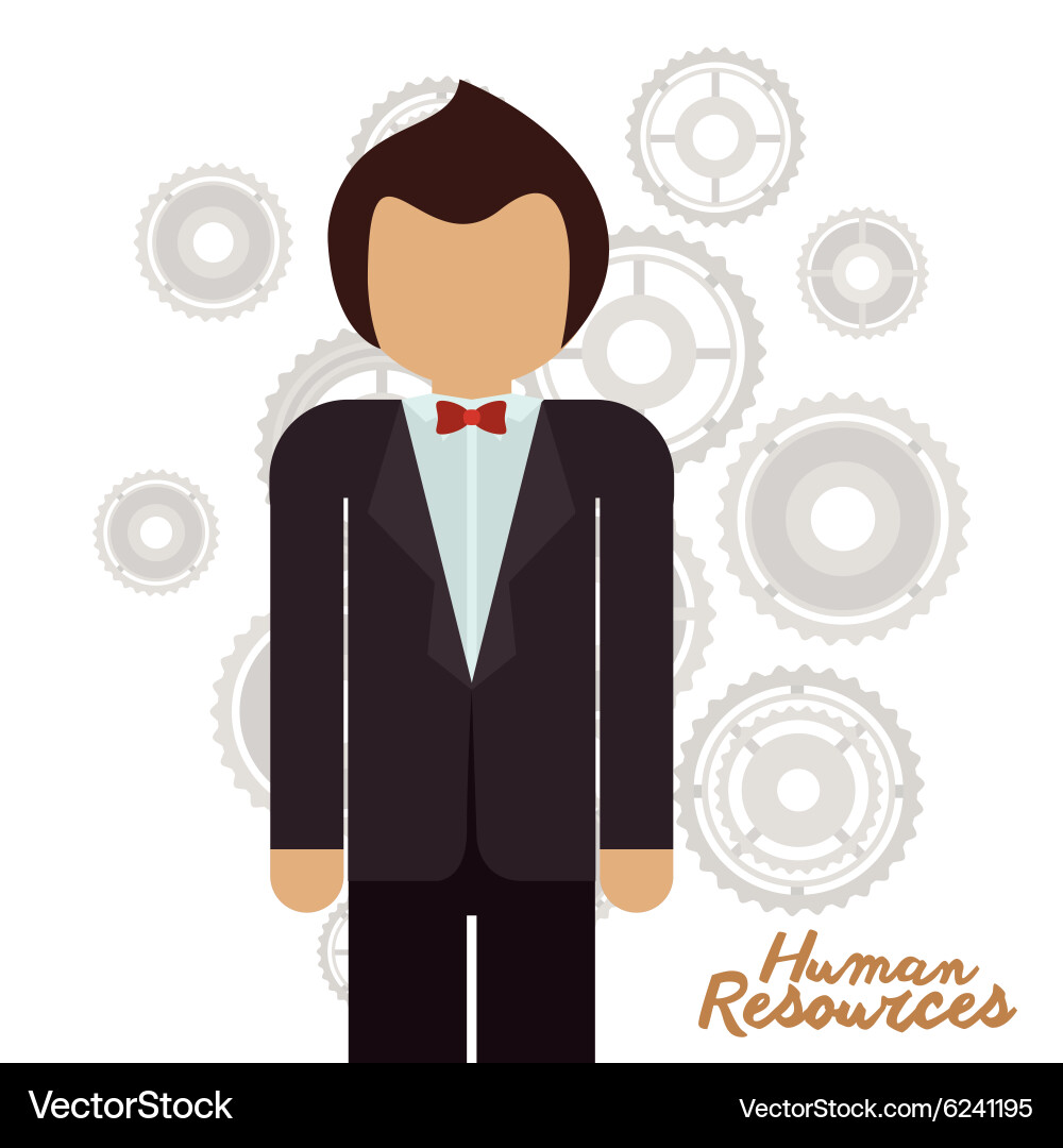 Human resources design Royalty Free Vector Image