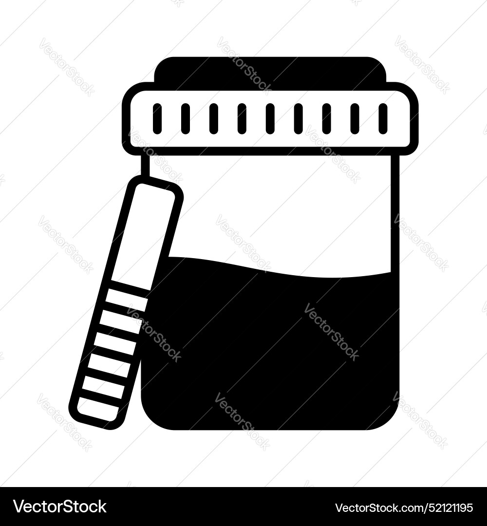 Urine test Royalty Free Vector Image - VectorStock