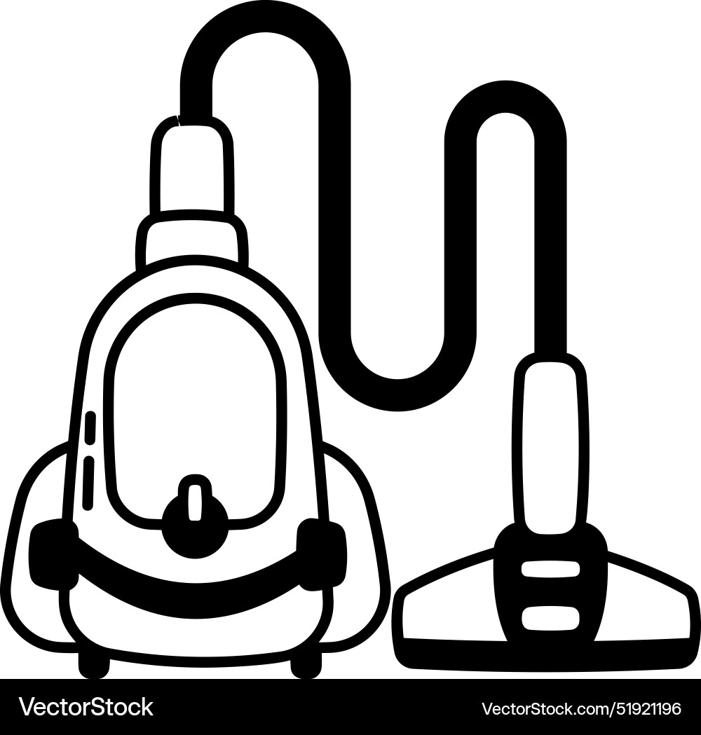 Vacuum cleaner Royalty Free Vector Image - VectorStock