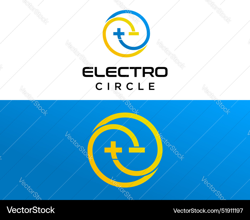 Plus minus logo Royalty Free Vector Image - VectorStock