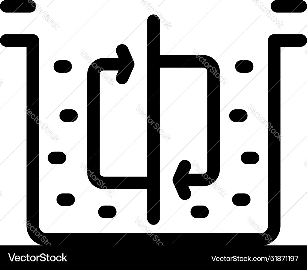 Water filter cartridge replacing dirty with clean Vector Image