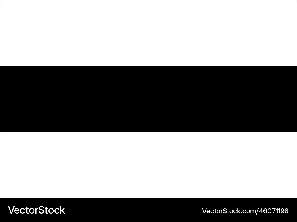 Delft flag Royalty Free Vector Image - VectorStock
