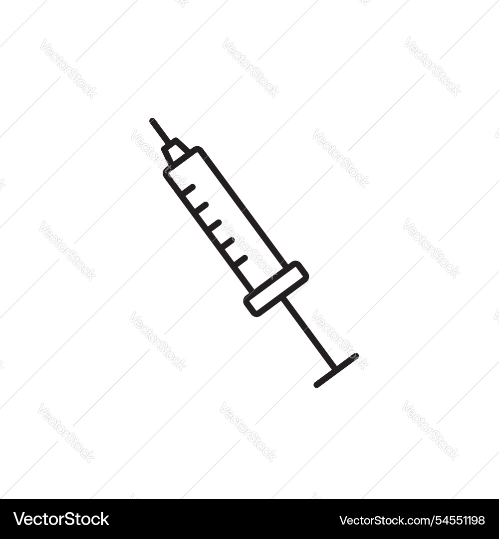 Needle icon Royalty Free Vector Image - VectorStock