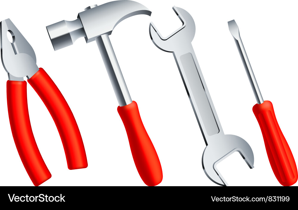 Construction tools Royalty Free Vector Image - VectorStock