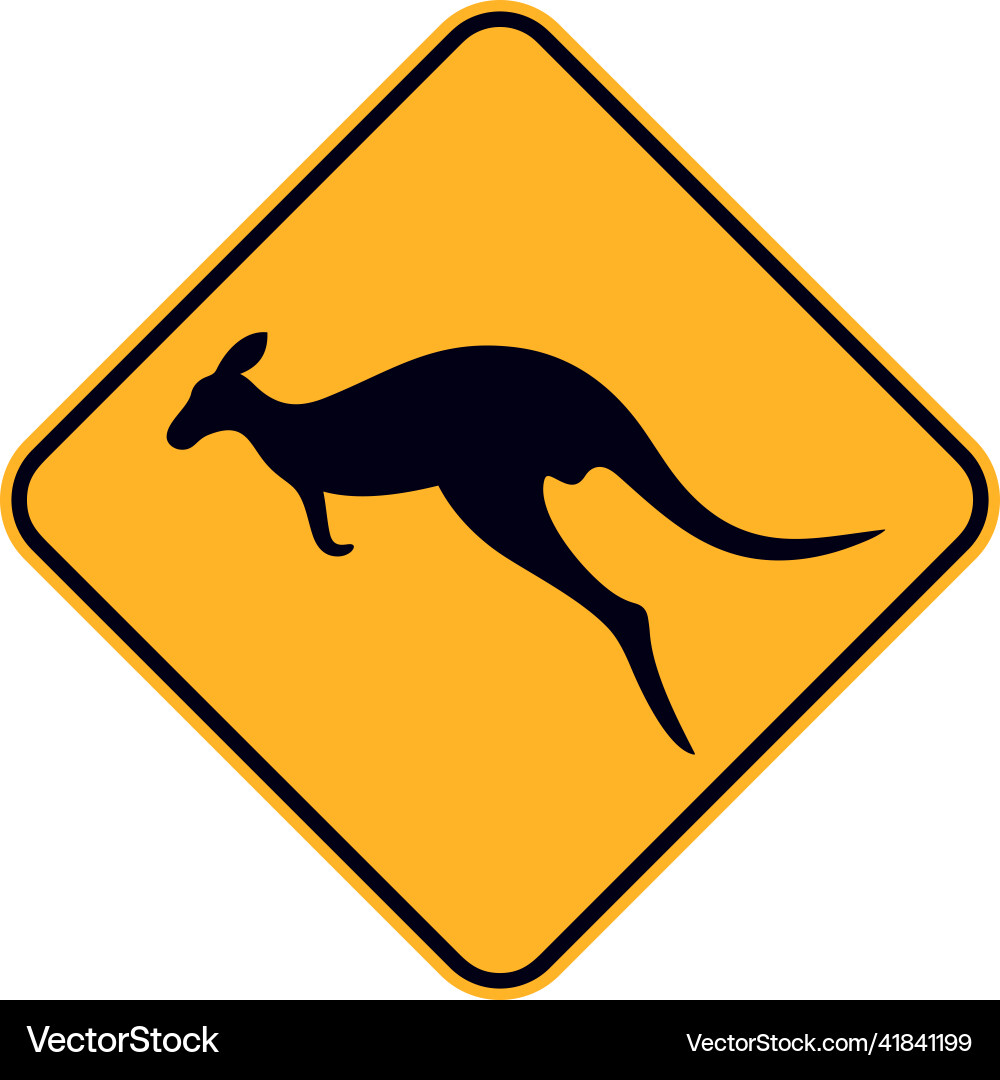 Kangaroo Royalty Free Vector Image - VectorStock