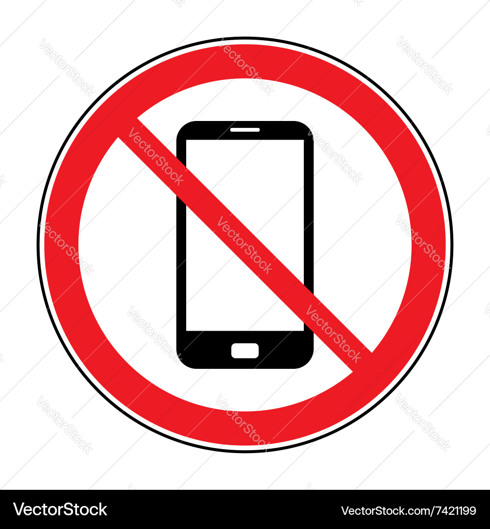 No call sign Royalty Free Vector Image - VectorStock