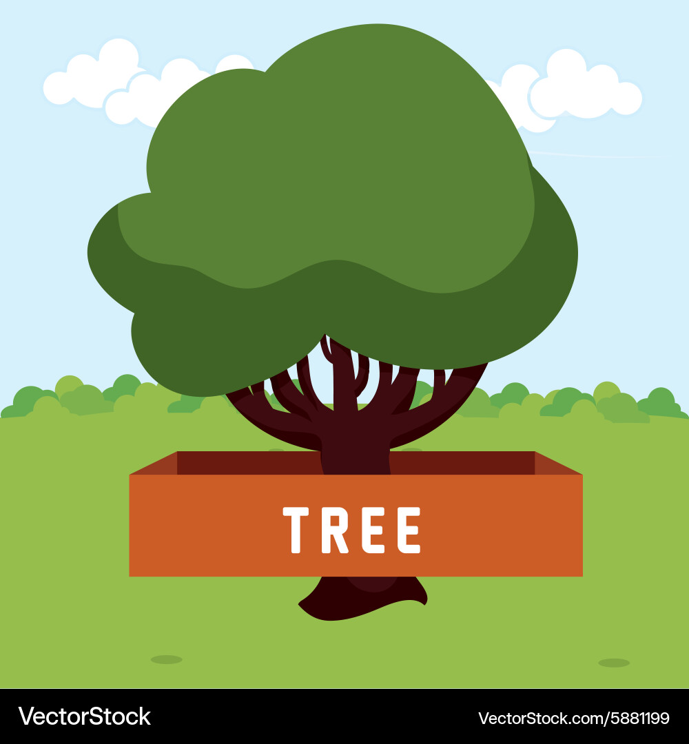 Tree design Royalty Free Vector Image - VectorStock