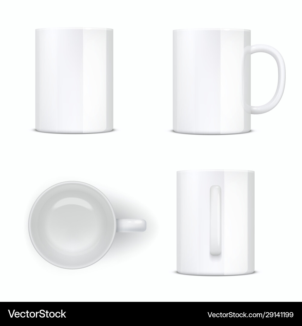 Empty Coffee Mug Top View Vector Images (over 480)