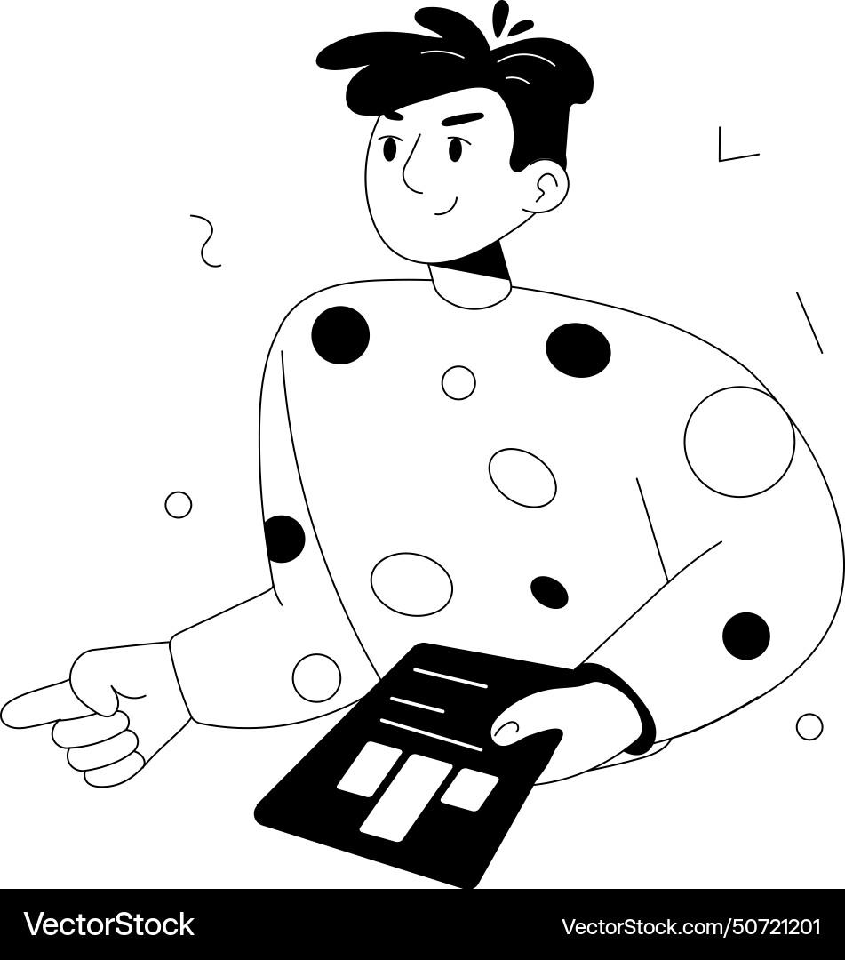 Analytical report Royalty Free Vector Image - VectorStock