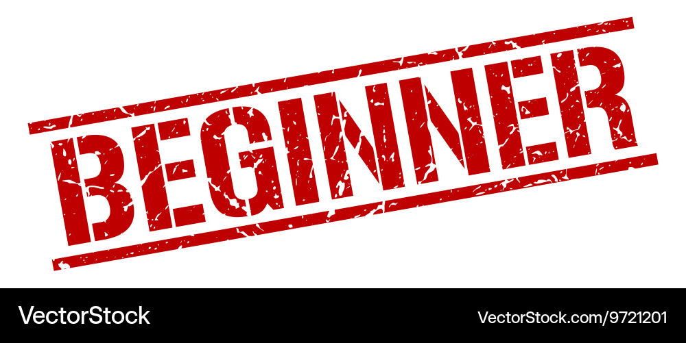 Beginner stamp Royalty Free Vector Image - VectorStock