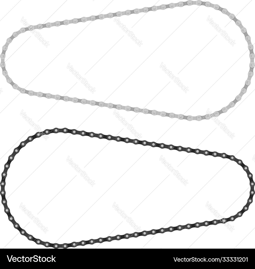 Bike chain Royalty Free Vector Image - VectorStock