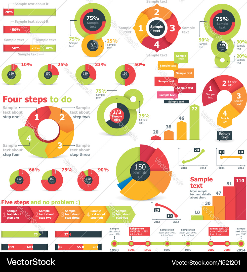 Infographic Vector Art 80+ Free Map Infographic Templates To Use In