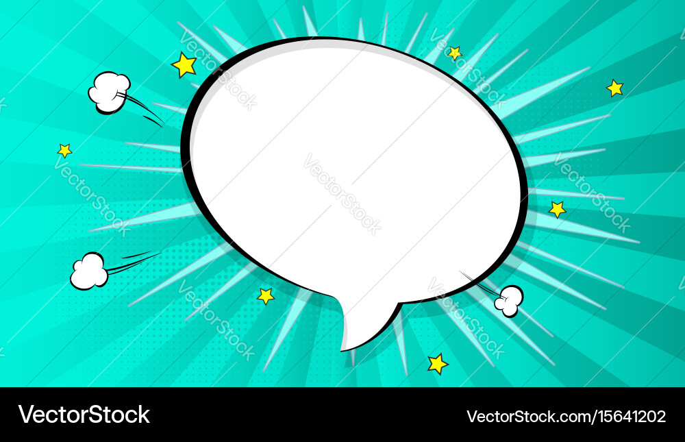 Pop Art Spritzer Hintergrundexplosion in Comics Vektorbild