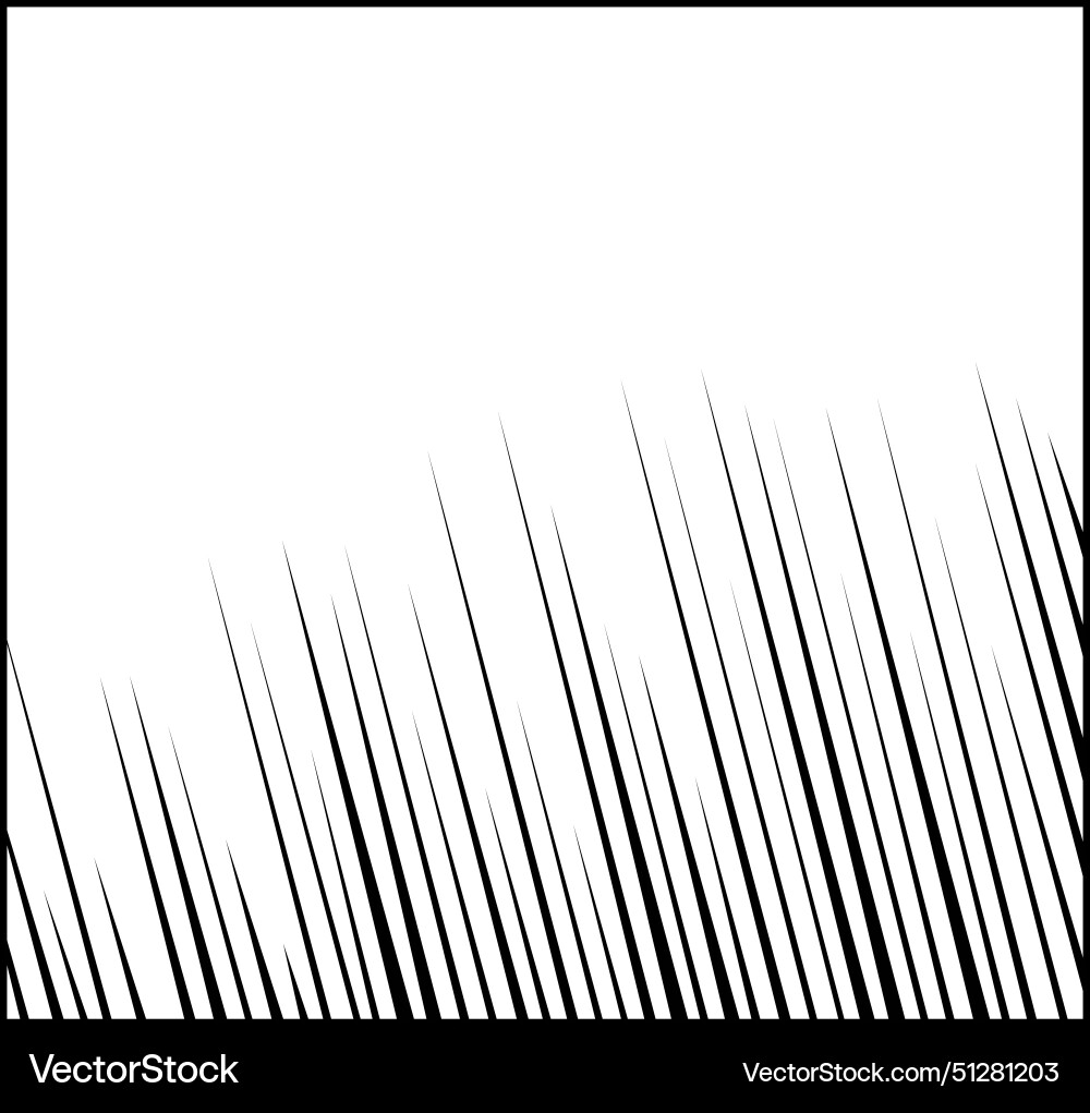 Manga speed lines effect background Royalty Free Vector