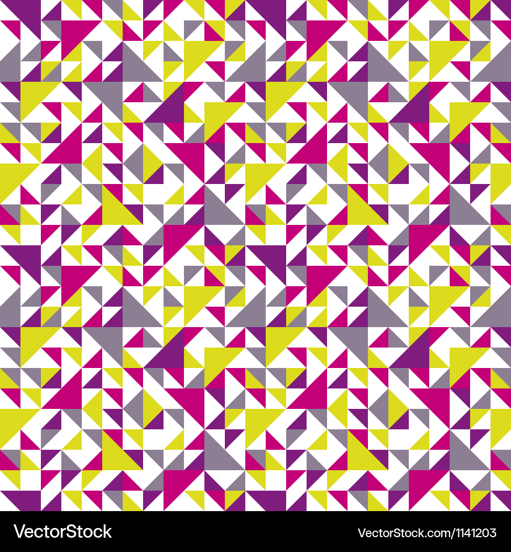Pink & Gray Triangle Pattern Royalty Free Vector Image