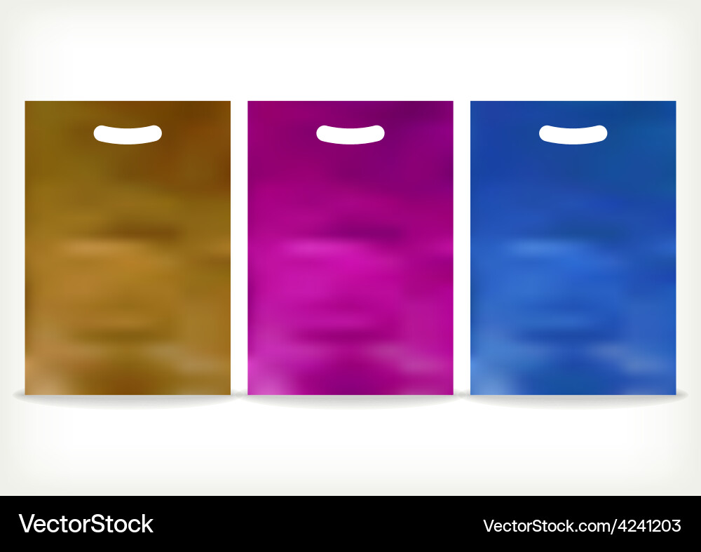 Plastic bag Royalty Free Vector Image - VectorStock