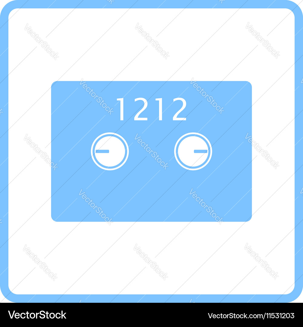 Safe cell icon Royalty Free Vector Image - VectorStock