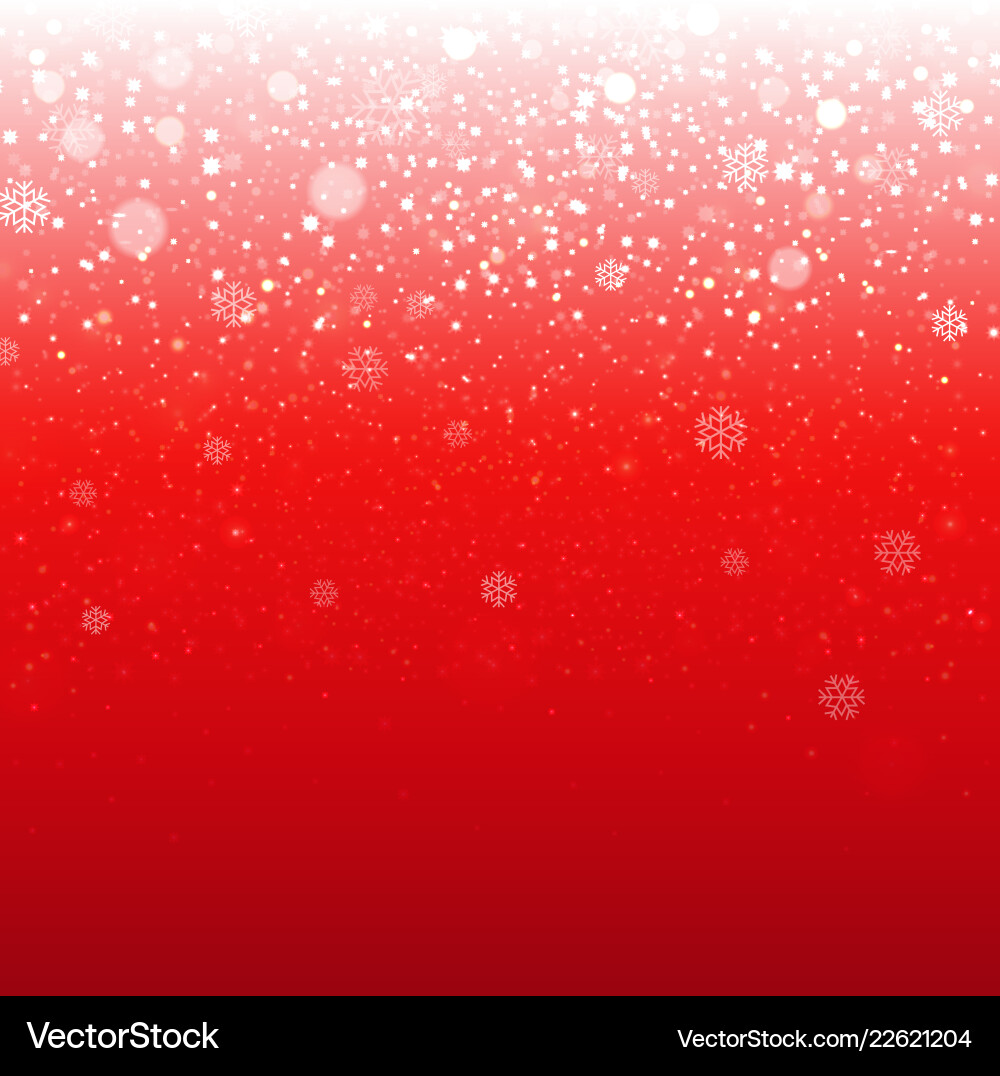 Red christmas banner Royalty Free Vector Image