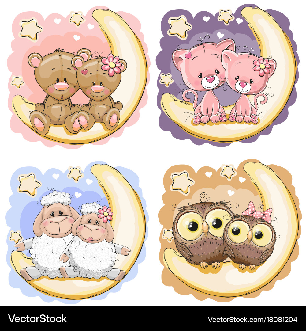 Cartoon Moon Sad Vector Images (over 370)