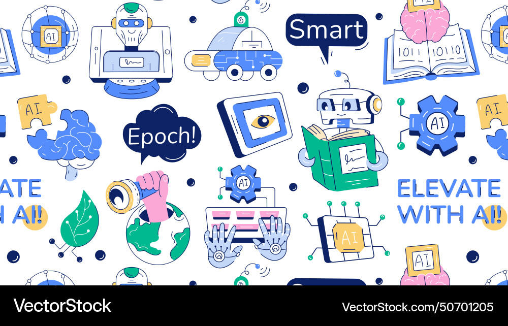 Ai hand drawn Royalty Free Vector Image - VectorStock