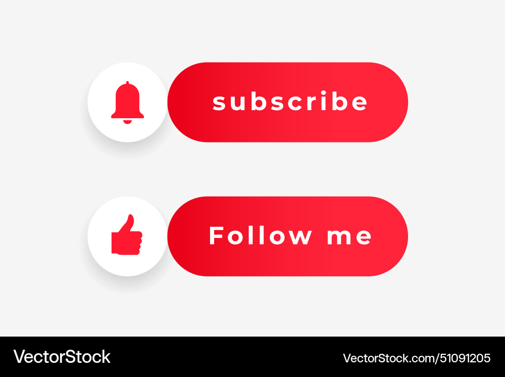 Business subscription buttons add member Vector Image