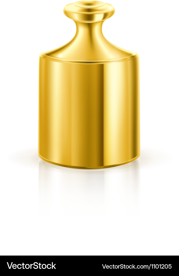 Gold highest standard Royalty Free Vector Image