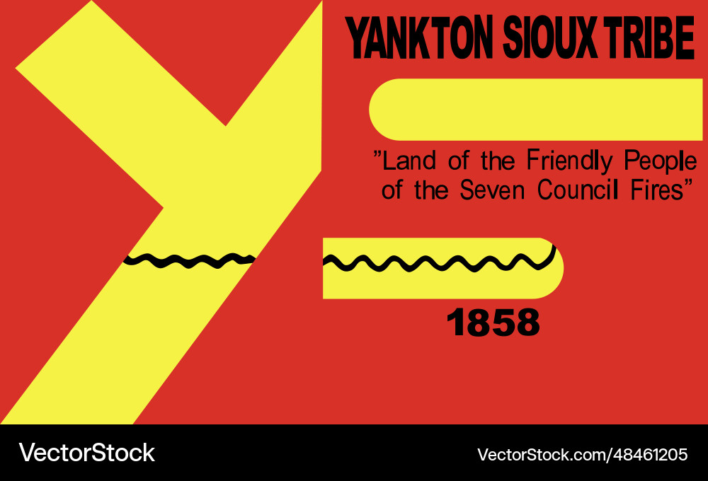Sioux Indian Tribe Flag