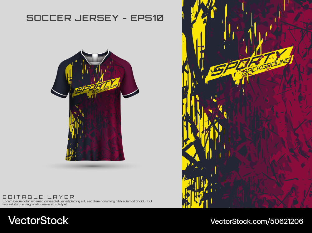 Sports Jersey Pattern - Dynamic Textures Vector Image
