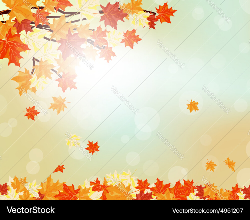 Autumn Royalty Free Vector Image - VectorStock