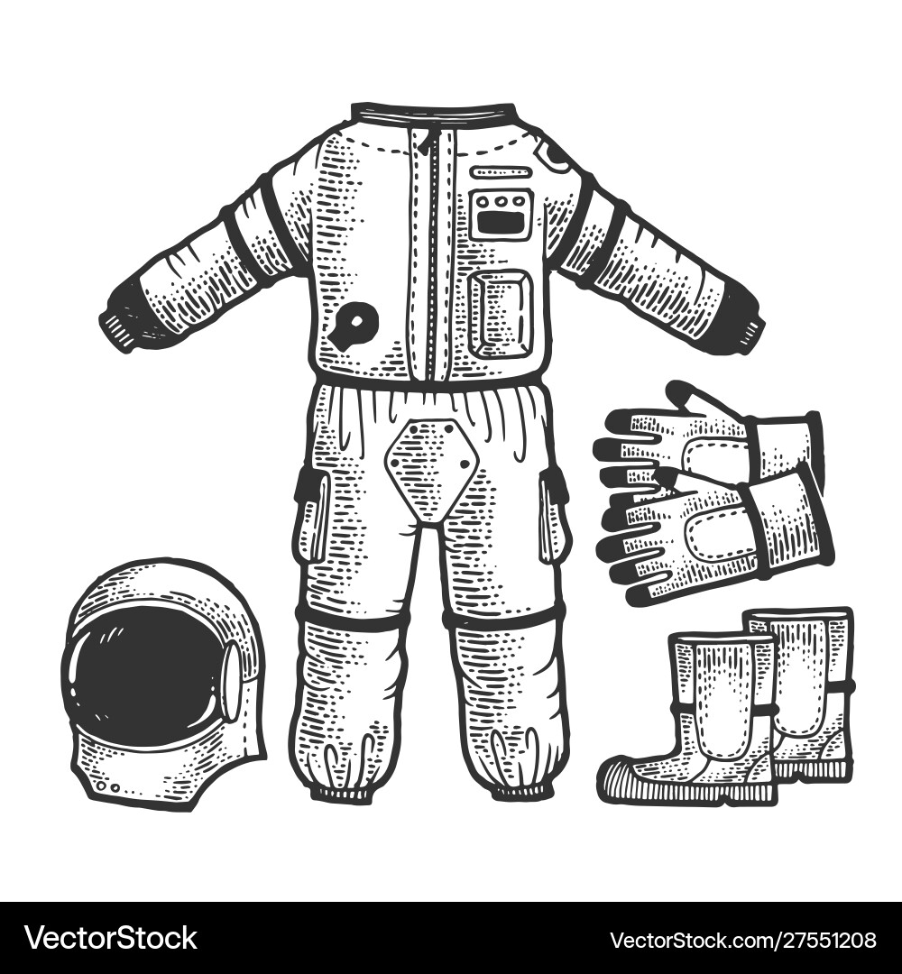 Astronaut Space Suit Drawing Hand Painted Astronaut, Sketch Astronaut,