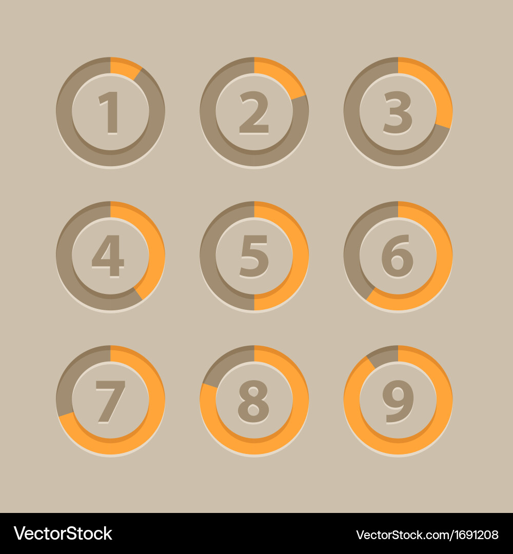 Count Royalty Free Vector Image - VectorStock