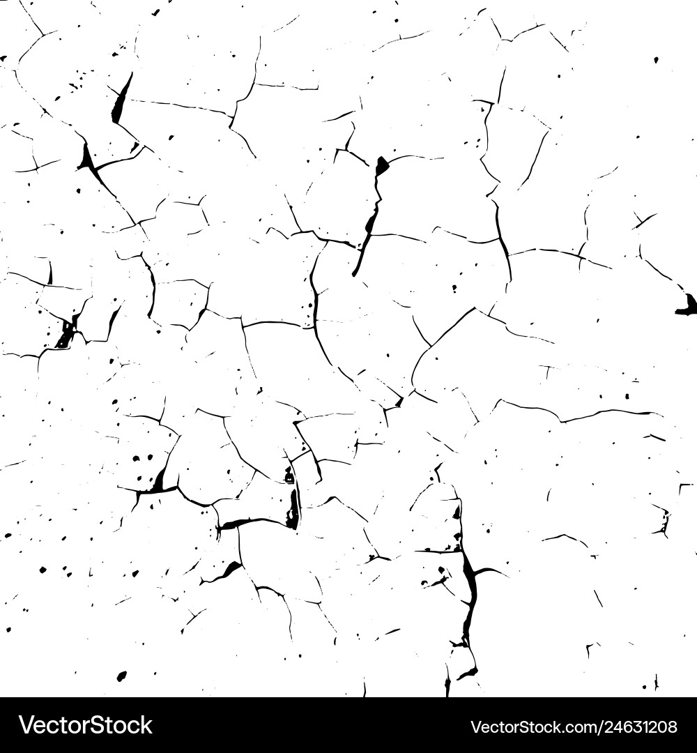 Cracked overlay texture Royalty Free Vector Image