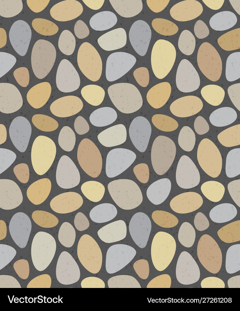 Seamless terrazzo stone pattern Royalty Free Vector Image
