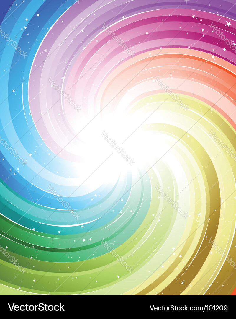 Festive color rays Royalty Free Vector Image - VectorStock