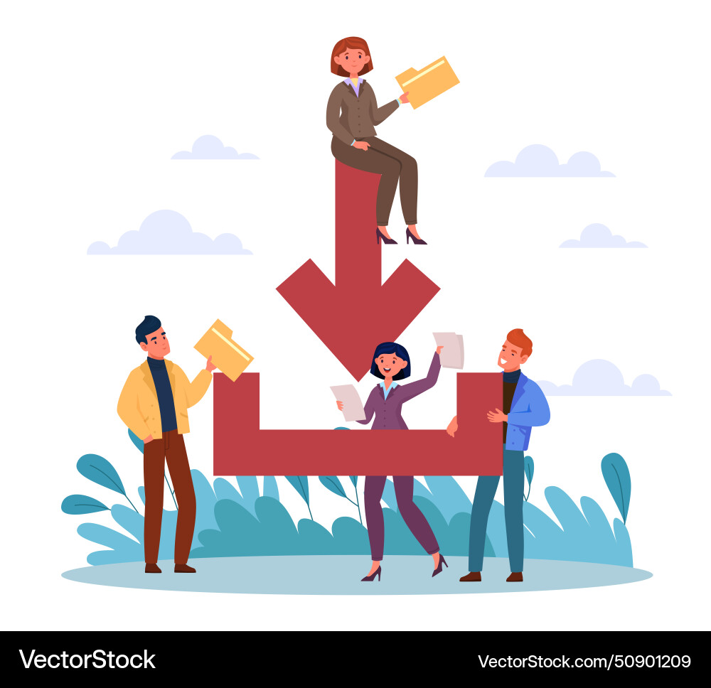 File uploading computer technologies for copying Vector Image