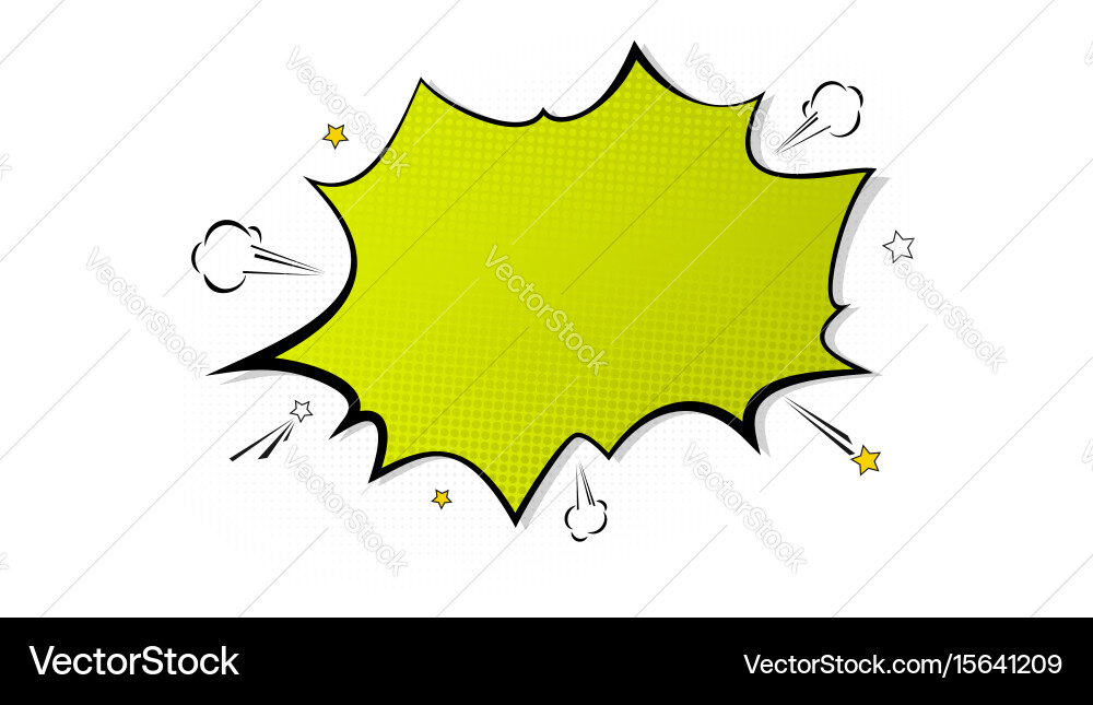 Pop Art Spritzer Hintergrundexplosion in Comics Vektorbild