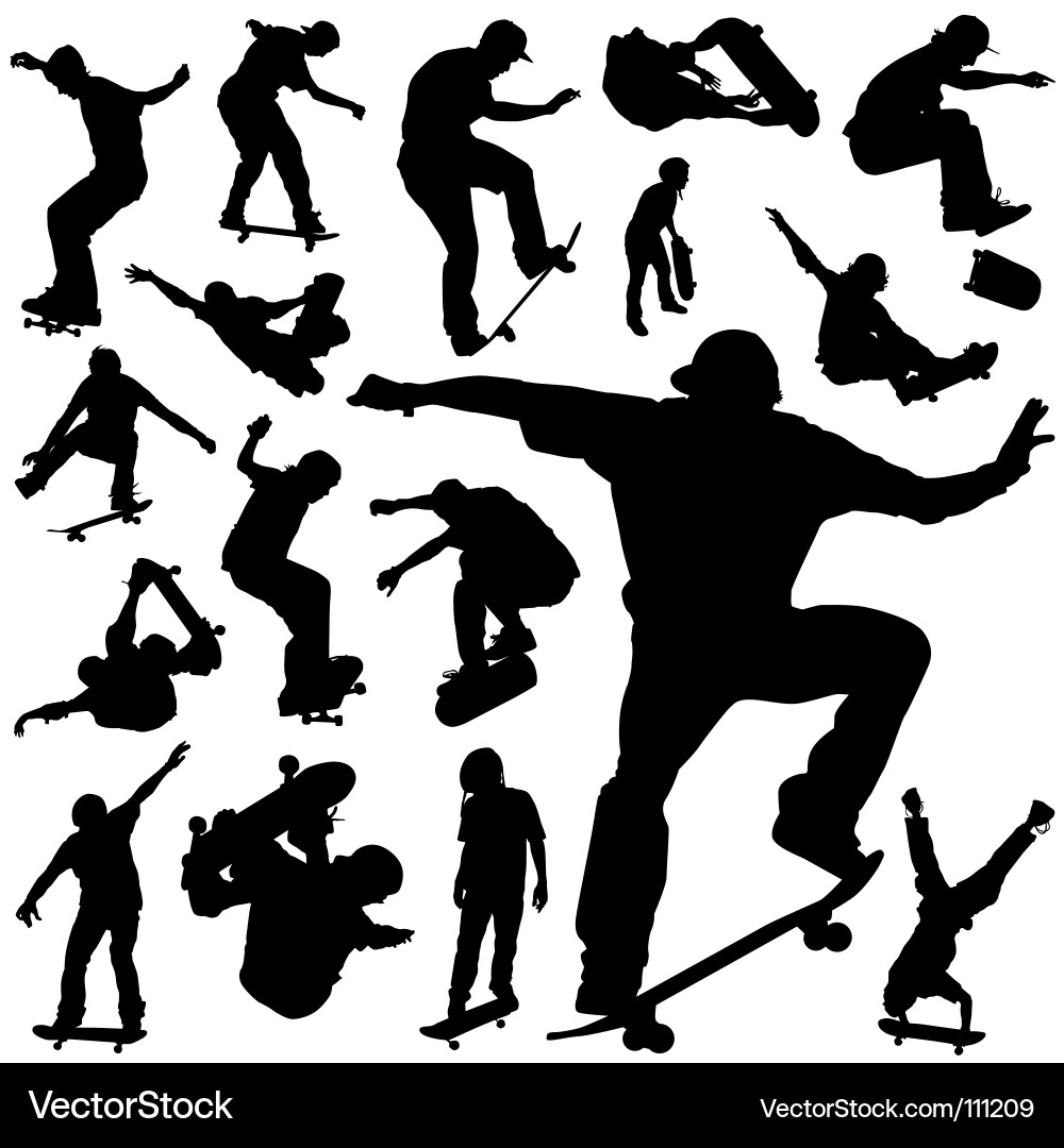 Skateboarding Vector Images (over 39,000)