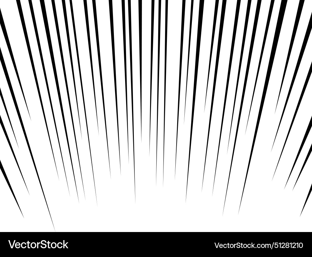 Manga speed lines effect Royalty Free Vector Image