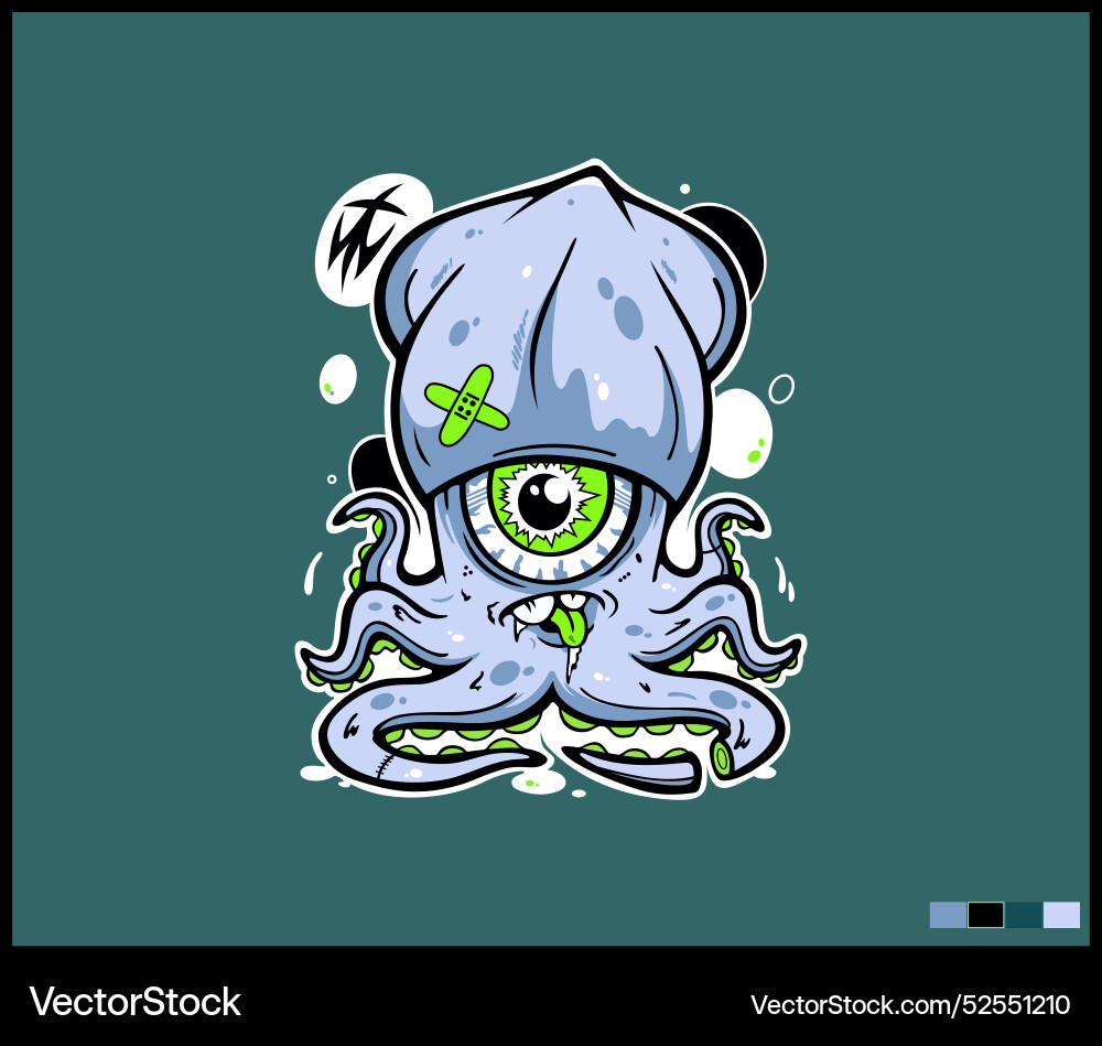 Octopus Royalty Free Vector Image - VectorStock