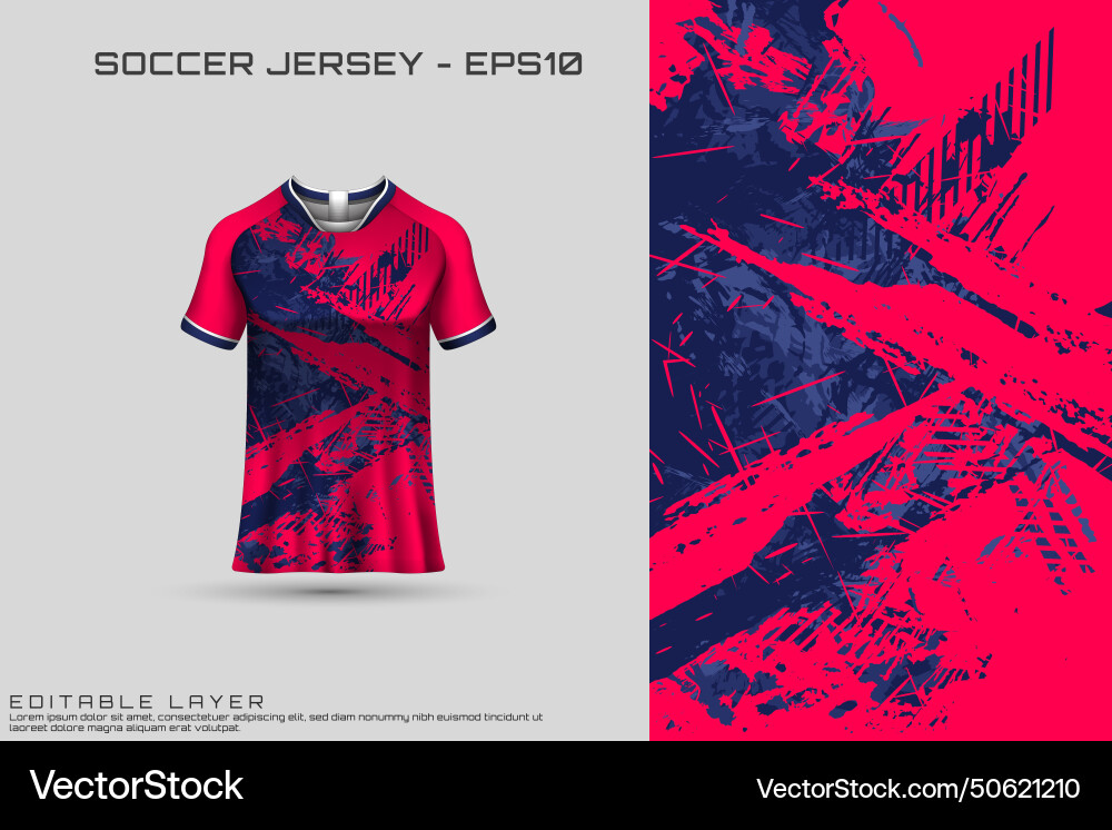 Sports Apparel Pattern - Dynamic Jersey Royalty Free Vector