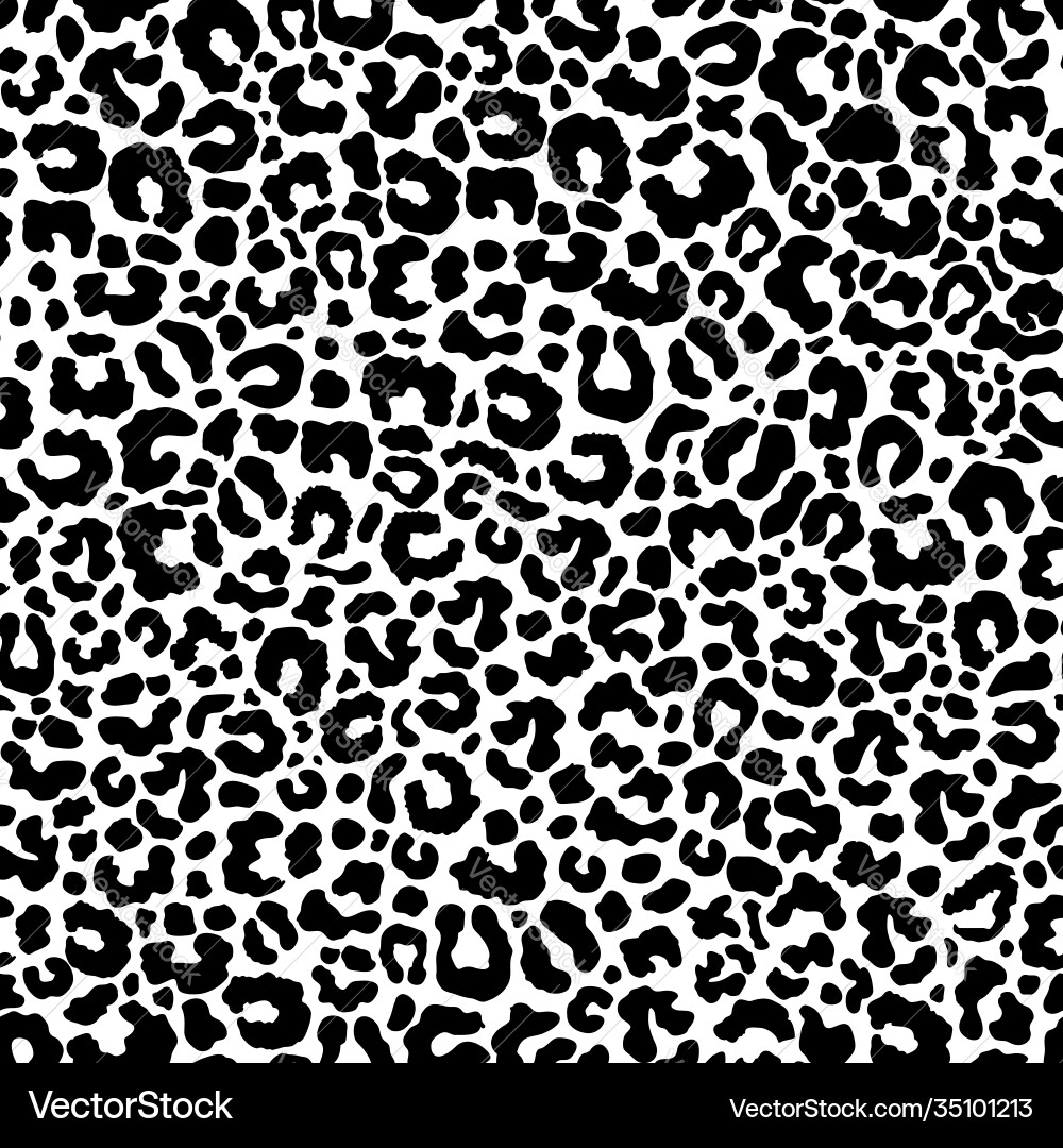 Abstract leopard print Royalty Free Vector Image