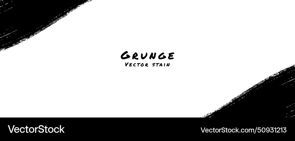 Grunge frame retro background corner frame Vector Image