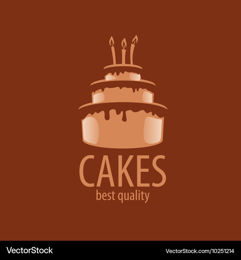 Cake logo Royalty Free Vector Image - VectorStock