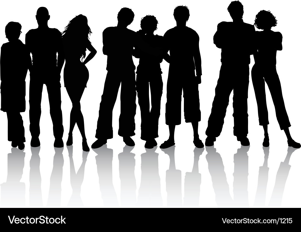 Best friends Royalty Free Vector Image - VectorStock